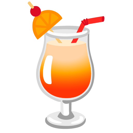 🍹 Tropical Drink Emoji Meaning - From Girl & Guy - Emojisprout