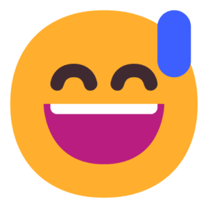 😅 Grinning Face With Sweat Emoji Meaning - From Girl & Guy - Emojisprout