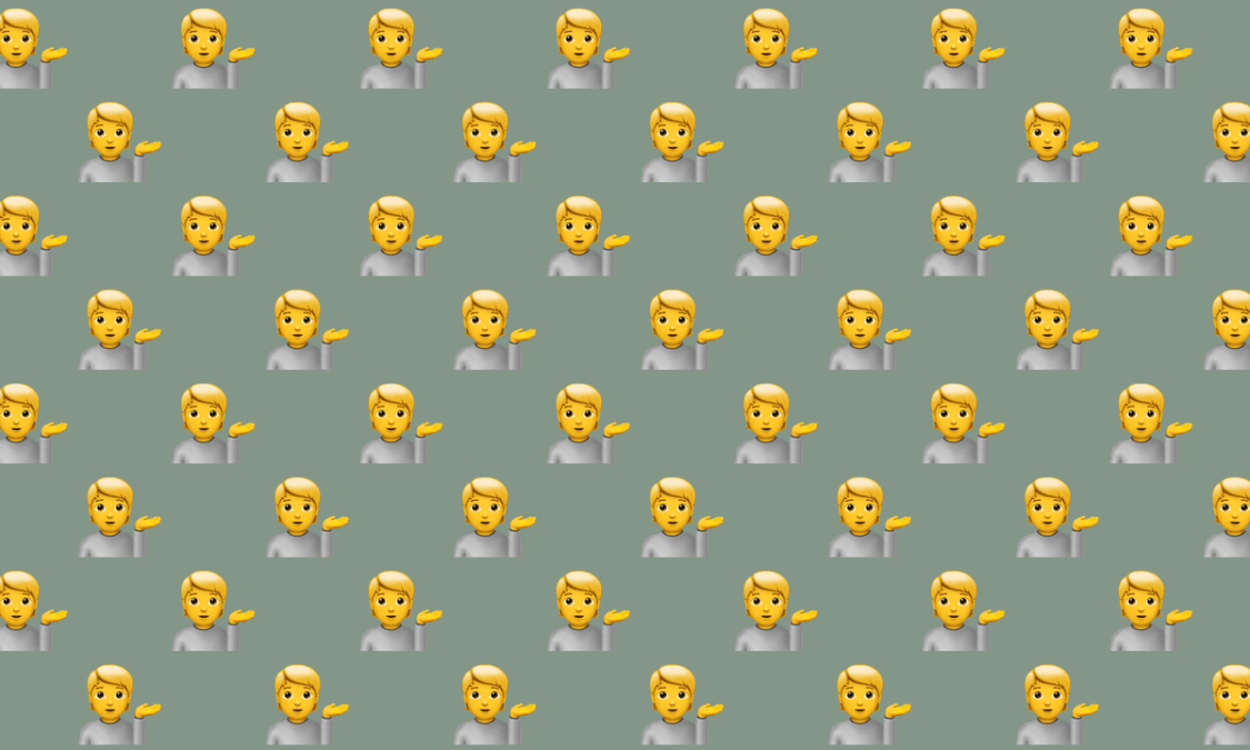 💁 Person Tipping Hand Emoji Meaning - From Girl & Guy - Emojisprout