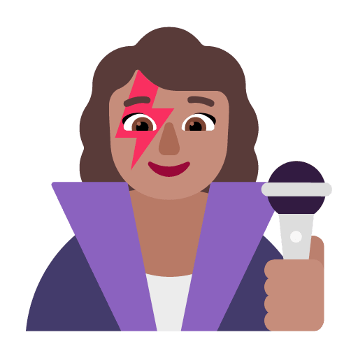 Female Singer Emoji at Jill Sapp blog