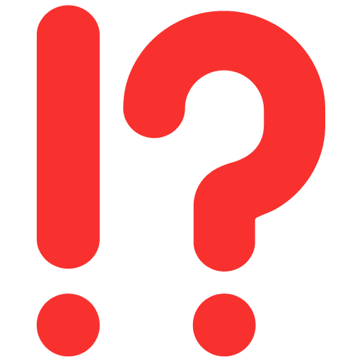 ⁉ Exclamation Question Mark Emoji Meaning - From Girl & Guy - Emojisprout