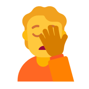🤦 Person Facepalming Emoji Meaning - From Girl & Guy - Emojisprout