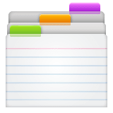 🗂 Card Index Dividers Emoji Meaning - From Girl & Guy - Emojisprout