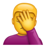 🤦 Person Facepalming Emoji Meaning - From Girl & Guy - Emojisprout